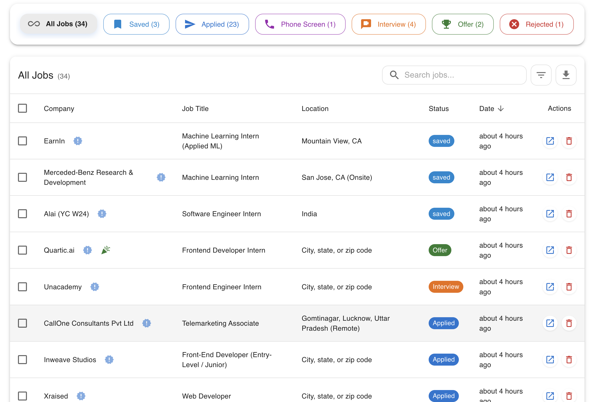 ApplyDock - Job Application Tracker & Dashboard